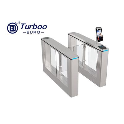China Wide Lane 1100mm Access Control Turnstile RFID Card For Handicap Turboo for sale