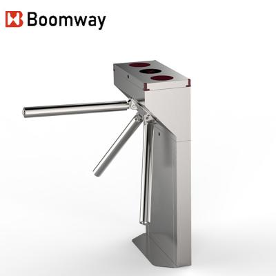 China Full Automatic Tripod Arm Turnstile 550mm Width Infrared Photocells for sale