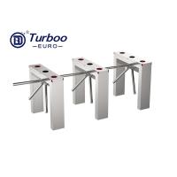 China Stainless Steel Automatic Tripod Turnstile Access Control Turnstile Waist Height for sale