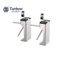 China Access Control Entrance Barrier Gate Half Height Turnstile Electromechanical Flap for sale