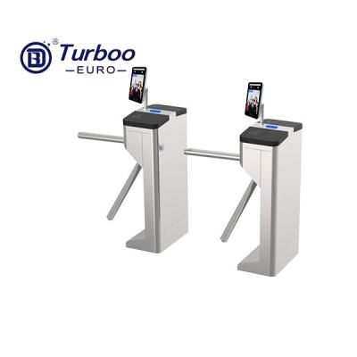 China Access Control Entrance Barrier Gate Half Height Turnstile Electromechanical Flap for sale