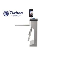 China Semi Auto Access Control Turnstile Tripod Turnstile Gate 304 / 316 Stainless Steel for sale