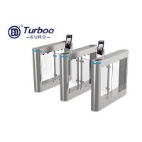China Fast Speed 0.2s Swing Barrier Gate Dry Contact With RFID Card Reader for sale