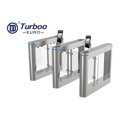 China Fast Speed 0.2s Swing Barrier Gate Dry Contact With RFID Card Reader for sale
