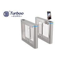 China Fast Speed 0.2s Swing Barrier Gate Dry Contact With RFID Card Reader for sale
