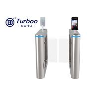 China Fast Speed 0.2s Swing Barrier Gate Dry Contact With RFID Card Reader for sale