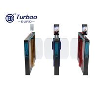 China Transparent Arm Access Control Turnstile Servo Motor For Office Building for sale