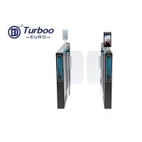 China Transparent Arm Access Control Turnstile Servo Motor For Office Building for sale