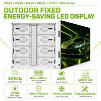 China IP66 Outdoor Fixed LED Display Waterproof Energy Saving LED Display P2.97 P3.91 P4.81 P6.25 P7.81 P10.42 for sale