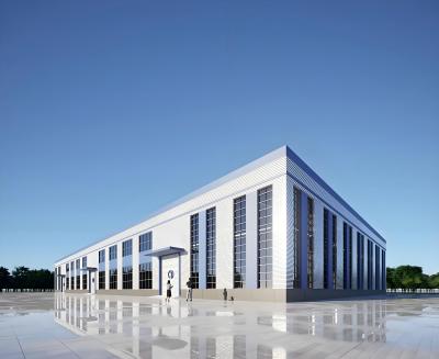 China High Strength Workshop Steel Structure Corrosion Resistant Long Span Steel Structure 6M for sale