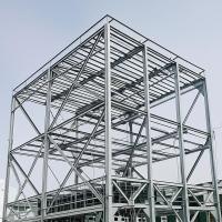 China 85um Cooling Tower Steel Structure Corrosion Resistant Galvanised Steel Frame Building for sale