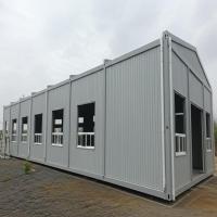 China Customizable Q345B/Q355B Prefabricated Steel Buildings, Modular House Factory for sale