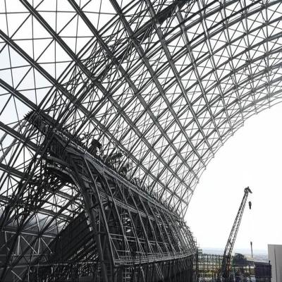 China 5000 - 50000 People Prefab Steel Structure Wind Resistance 35m/S Prefabricated Steel Buildings for sale