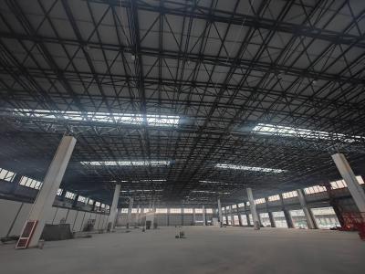 China Angle Steels Q355 Workshop Steel Structure Plant Seismic Large Sheds Workshops 65 Meters for sale
