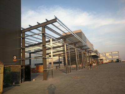 China High Strength Industrial Steel Structure S355JR Angle Steels Warehouse Modular Steel Buildings for sale