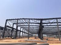 China EN10025 Warehouse Steel Structure 100mm - 200mm Multi Storey Modular Buildings for sale