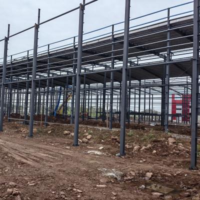 China Galvanizing Industrial Steel Buildings Corrosion Proof Custom Steel Commercial Buildings for sale