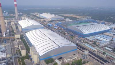 China Storage Enclosed Metal Sheds Aluminum Zinc Heavy Structural Fabrication GB 50017 for sale