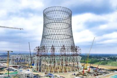 China Fatigue Resistance Power Plant Steel Structure Pressure Vessel Long Span Structure Building for sale