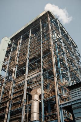China Boiler Systems Power Plant Steel Structure EN ASTM High Rise Steel Building Construction for sale