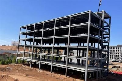 China ASTM A572 Space Frame Structure Building Welded Custom Length Prefabricated Steel Structure Building for sale