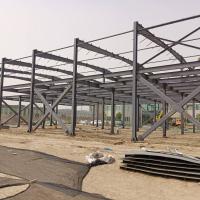 China Q355B Warehouse Steel Structure Load 20 Tons/M3 Economical Power Plant Steel Structure for sale