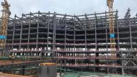 China ASTM A572 Warehouse Steel Structure EN S355JR 82 Meters Modular Steel Buildings for sale
