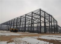 China EN1900 Steel Structure Warehouse Gr50 Zinc Coated  Prefabricated Warehouse For Sale for sale