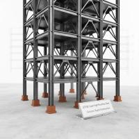 China High Rise Prefabricated Steel Frame Houses Prefab Commercial Metal Buildings Seismic for sale