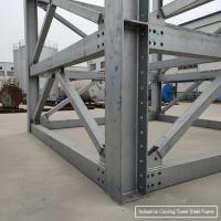 China 85um Cooling Tower Steel Structure Corrosion Resistant Galvanised Steel Frame Building for sale