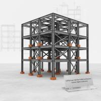 China High Rise Prefabricated Steel Frame Houses Prefab Commercial Metal Buildings Seismic for sale