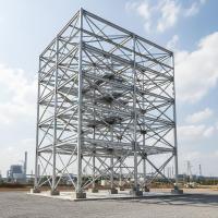 China 85um Cooling Tower Steel Structure Corrosion Resistant Galvanised Steel Frame Building for sale