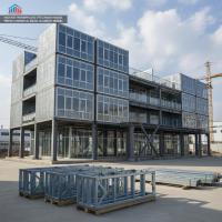 China High Rise Prefabricated Steel Frame Houses Prefab Commercial Metal Buildings Seismic for sale
