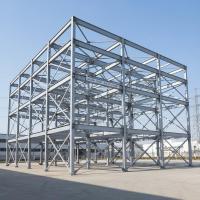 China 85um Cooling Tower Steel Structure Corrosion Resistant Galvanised Steel Frame Building for sale