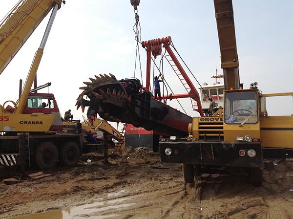 latest company news about 6000m3 Cutter Suction Dredger Installed in Lagos, Nigeria 2