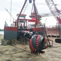 China JMD450 18-Inch Cutter Suction Dredger with 400m³/Hour Capacity and 12m Dredging Depth for sale