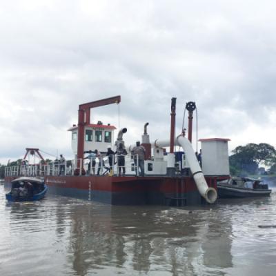 China JMD550 Cutter Suction Dredger with 800m³/h Capacity and Cummins 1306kW Engine for River and Sea Dredging for sale