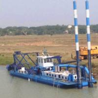 China 22-inch Crown Type Cutter Head Dredger with 4000m³/h Capacity and 14m Dredging Depth for Coastal Sand Operations for sale
