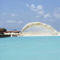 China 22-inch Crown Type Cutter Head Dredger with 4000m³/h Capacity and 14m Dredging Depth for Coastal Sand Operations for sale