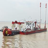 China Heavy Equipment Bucket Wheel Dredger 1100m³/h Capacity 20m Depth River Dredging ISO9001 Certified for sale