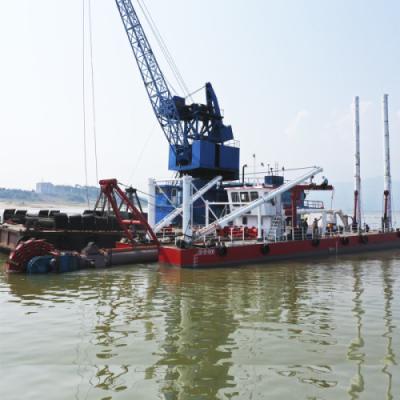 China Heavy Dredger Vessel Bucket Wheel Dredger 1000m³/H Capacity 18m Depth for River Desilting for sale