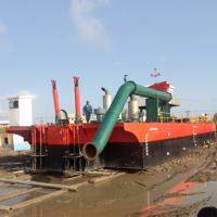 China 26 Inch Cutter Suction Dredger Ship - 6000m³/H Capacity, 3000m Discharge, 20-30m Dredging Depth for sale