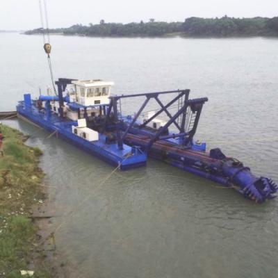 China 22inch 3500m³ River Desilting Suction Dredger Ship 50 Meters Length with 500-1000m³/h Capacity for sale