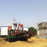 China JMD350 Small Dredger Equipment with 522kW Engine, 200-300 m³/h Capacity and 350mm Discharge Pipe for sale