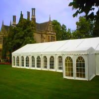 China 100 - 200 Seater A Shape Tent 18x30 Medium-Sized Clearspan Outdoor Wedding Party Marquee for sale