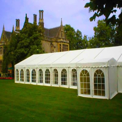 China 100 - 200 Seater A Shape Tent 18x30 Medium-Sized Clearspan Outdoor Wedding Party Marquee for sale