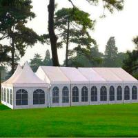 China Reception Party Square Marquee Tent 10*10m Aluminum Alloy Structure Steel Connection for sale