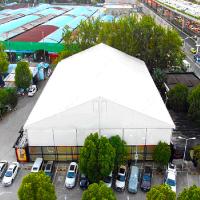 China Permanent Aluminum Frame Tent Commercial Industrial Depot 75kg/Sqm Snow Load for sale