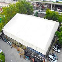China 30x50 Outdoor Aluminium Frame Tent Warehouse Sunshade Custom for sale