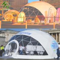 China 1000-3000 Seater Galvanized Steel Tent Large Size Dome 4 Season for sale